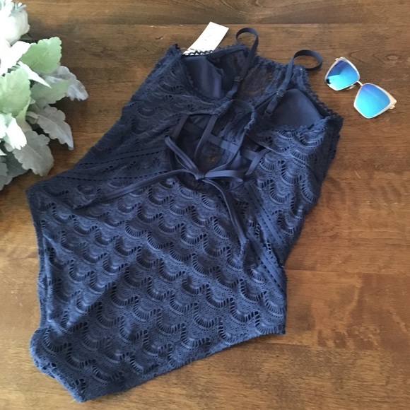 BECCA | Swim | Becca Plus Size High Neck One Piece Swimsuit | Poshmark